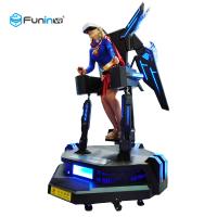 China Attractive 9D Virtual Reality Simulator , 360 Degrees 9D Flight Eagle Simulator for sale