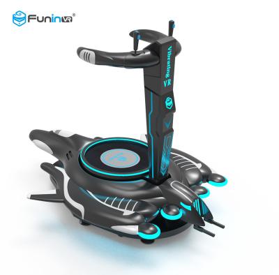 China Innensimulator-schwarze münzenbetriebenfarbe der virtuellen Realität der unterhaltungs-9D zu verkaufen