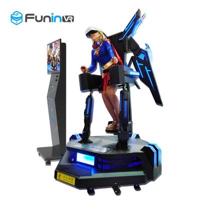 China Eagle Flight VR 9D Game Simulator Adult Rides For Amusement Park Black Color for sale