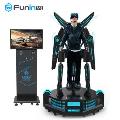 China Eagle Flight VR 9D Game Simulator Adult Rides For Amusement Park Black Color for sale