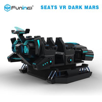 China Ce RoHS 9D VR Cinema 6 Seats Virtual Reality Game Machine / 9D VR Simulator for sale