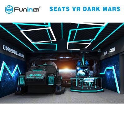 China Ce RoHS 9D VR Cinema 6 Seats Virtual Reality Game Machine / 9D VR Simulator for sale