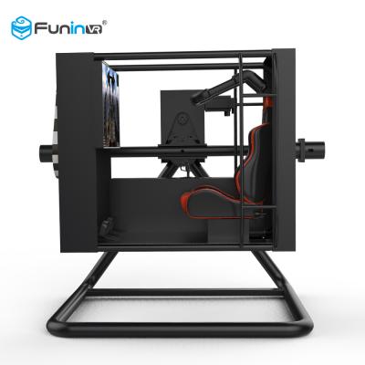 Cina 720 realtà virtuale Flight Simulator di grado 9D con 3 vetri della cuffia avricolare in vendita