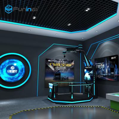 China 1 Player 9D VR Simulator Walk Platform Shooting Games For Entertainment for sale