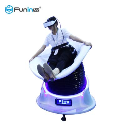 China Adults 9D Virtual Reality Simulator Slide Simple Interface White Color for sale