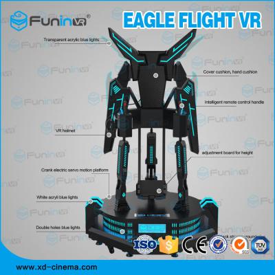 China Zhuoyuan-12 Months Warranty 9D Vr Cinema Type Funinvr  9D Vr Eagle Flight VR game machine for sale