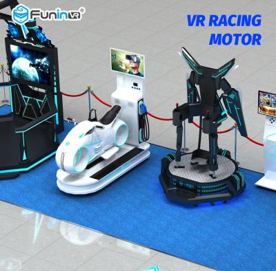 China Simulador para múltiplos jogadores do movimento da motocicleta de VR com plataforma dinâmica do DOF à venda