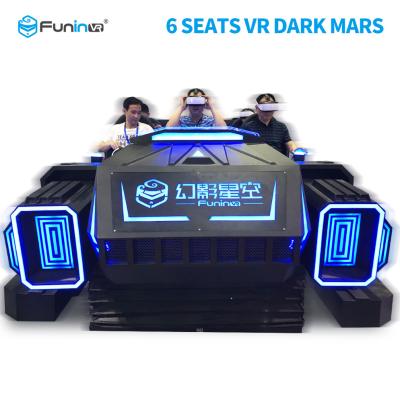 China 6 máquina da realidade virtual do simulador do cinema dos assentos 9D VR para a família 3.8KW à venda