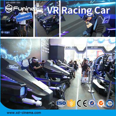Cina Macchina dinamica del gioco della vettura da corsa della galleria del simulatore di realtà virtuale 9D del singolo giocatore in vendita