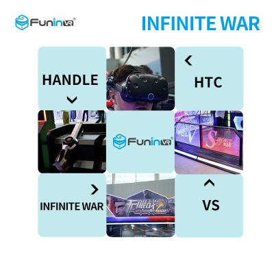 China 2 simulador del tiroteo de los jugadores 9D VR con las auriculares de HTC Vive para la Edad Media en venta