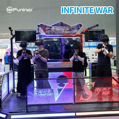 Cina Due guerra infinita del simulatore VR di realtà virtuale dei giocatori 9D per gli studenti in vendita
