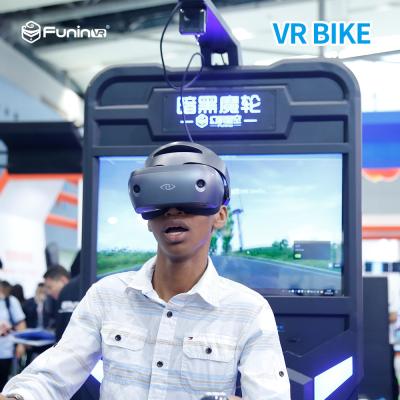 China 1 player Indoor Virtual Reality Stationary Bike / Exercise Bike Virtual Ride Design Service for sale