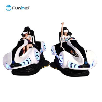 China 9dvr  race games machine VR Karting Racing Car Game Machine with VR Helmet for sale