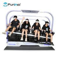 China 4 seats vr simulator 9D Cinema Simulator / Deepoon E3 9D Virtual Reality Machine for sale