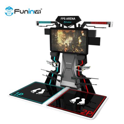 China Rated load  400kg FPS Arena 9D Virtual Reality Simulator For Game Center for sale