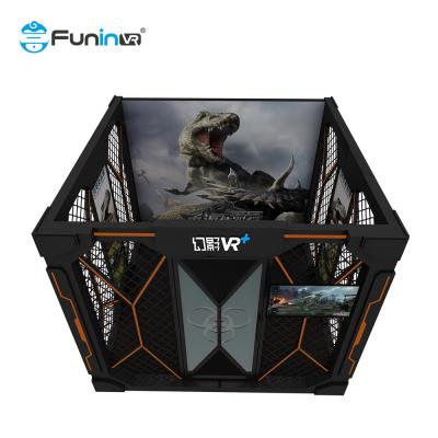 China VR+ Park Rides Electronic Arcade Games 9D VR Multiplayer Dynamic Escape Room VR for sale