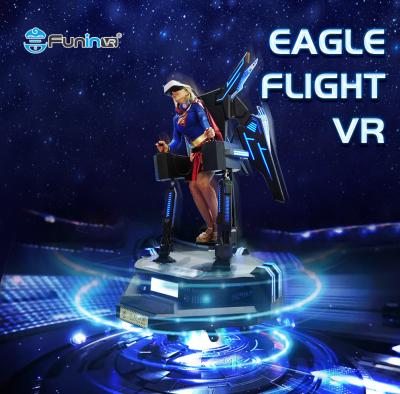 China Rated load 150kg Virtual Reality Experience 9D VR Eagle VR Theme park for sale