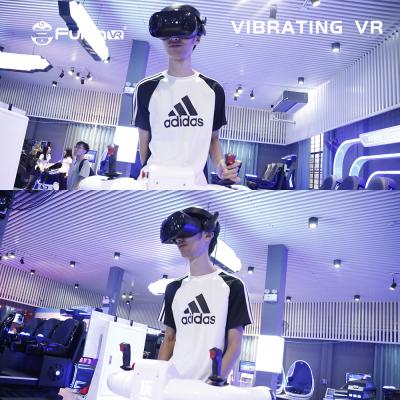 China VR game simulator entertainment equipment vibrating vr  price case for sale