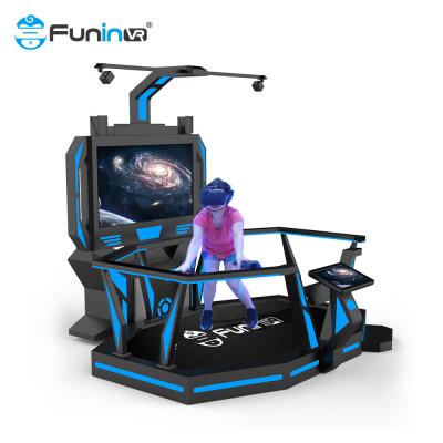 China VR Simulator 9D Virtual Reality 1 Player Interactive Arcade Game Machine Vr E Space Walk for sale