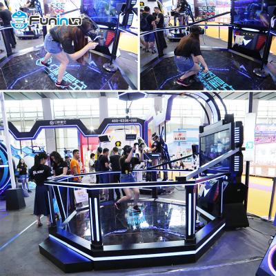 China VR Simulator 9D Virtual Reality 1 Player Interactive Arcade Game Machine Vr E Space Walk for sale