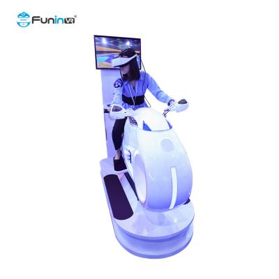 China Amusement Park ride VR moto 360 degree 9D VR Moto Simulator Arcade Machine Interactive VR for sale