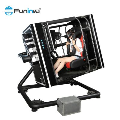 China 720 degree rotated  Fly machine vr machine 9d virtual reality rotating 360 fly training simulator for sale