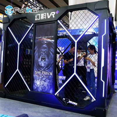 China VR Amusement Park Equipment Multiplayer Shooting zombie 4-5 player VR Set 9D Virtual Reality Machine for sale
