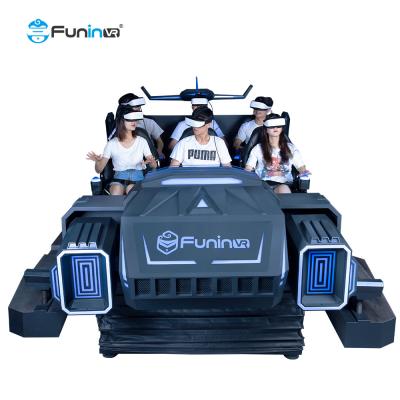 China Load bearing 600KG 9d VR Kids Amusement Rides Virtual Reality Car Racing 9D Vr Driving Simulator Equipment for sale