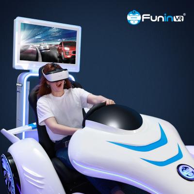 China Immersive Virtual Reality Racing Go Karts Car Simulator Game Machine VR for kids for sale