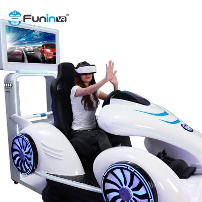 China Immersive Virtual Reality Racing Go Karts Car Simulator Game Machine VR for kids for sale