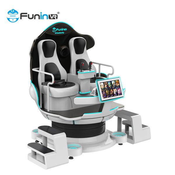cadeira do ovo do vr do equipamento de jogos dos jogadores VR do simulador 2 da realidade virtual do cinema dos vidros 9d dos auriculares da máquina 3d do vr 9D para a venda