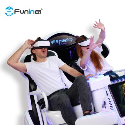 Cina sedia dell'uovo del vr dell'attrezzatura dei giochi dei giocatori VR del simulatore 2 di realtà virtuale del cinema di vetro 9d delle cuffie avricolari della macchina 3d del vr 9D da vendere in vendita