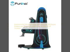 360 graden rotatie en joystick controller in onze AC220V 9D VR simulator