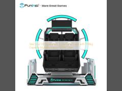 Take Your VR Experience to the 360° VR Flight simulator Multiple Player 9D VR  Simulator Chair
