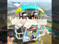 Multiple Platform 9D Virtual Reality Simulator Interactive 2-Player VR with Touch Screen Control Designed to Deliver Realistic VR Adventures