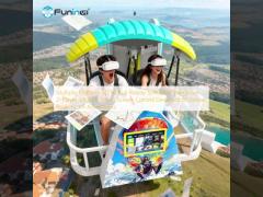Multiple Platform 9D Virtual Reality Simulator Interactive 2-Player VR with Touch Screen Control Designed to Deliver Realistic VR Adventures