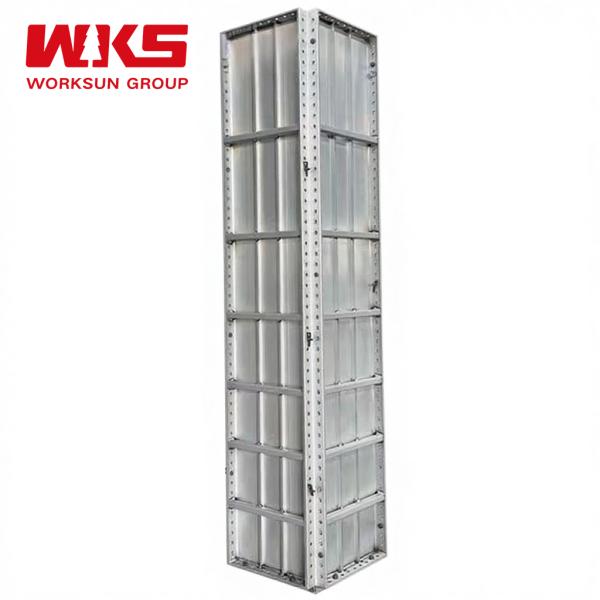 Quality 4mm Aluminium Wall Formwork Lightweight Formwork Wall System Reusable for sale