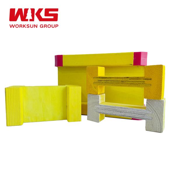 Quality High Strength Wood Timber Beams Anti Corrosive H20 Formwork Beams Waterproof for sale