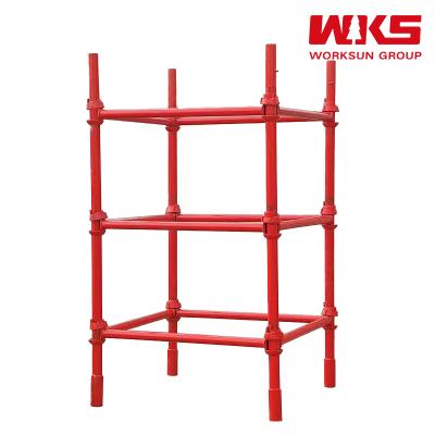 China 1200mm 1800mm 2400mm Dimension Scaffolding Cuplock System Easy Assembling Cuplock Scaffolding for sale