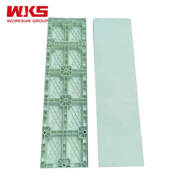 Quality Versatile Reusable Concrete Formwork PP Plastic Construction Formwork Cyan For Foundation for sale