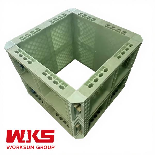 Quality Waterproof Modular Plastic Formwork Cyan Construction Formwork System Customized for sale