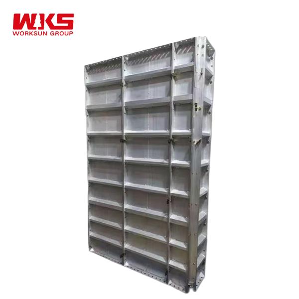 Quality Efficient Aluminum Formwork System 1200mm Width Metal Formwork For High Rise Building Construction for sale