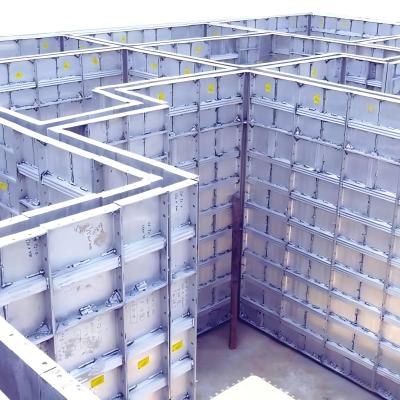 China Custom Color Aluminum Formwork System Customized Tunnel Formwork System Durable for sale