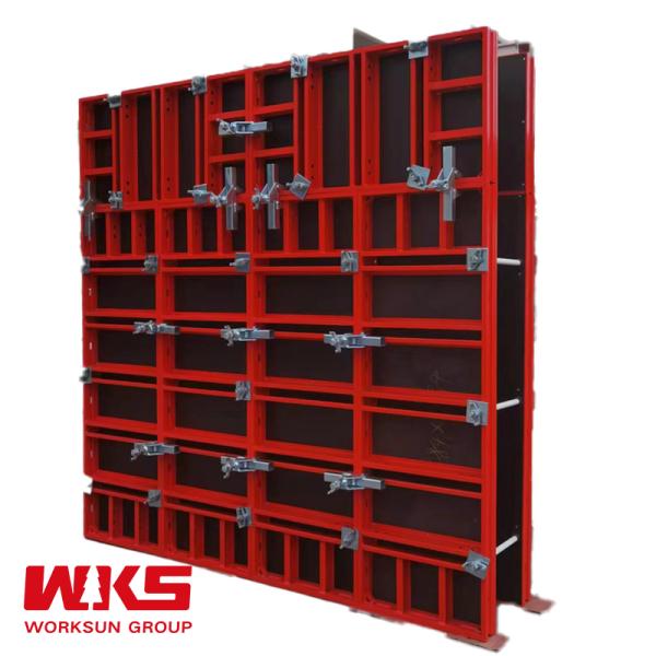 Quality Industrial Grade Steel Frame Formwork 12mm 15mm Thickness Metal Slab Formwork for sale