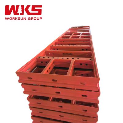 China 500x2450mm Aluminum Frame Formwork Lightweight Concrete Column Shuttering For Residential Building for sale
