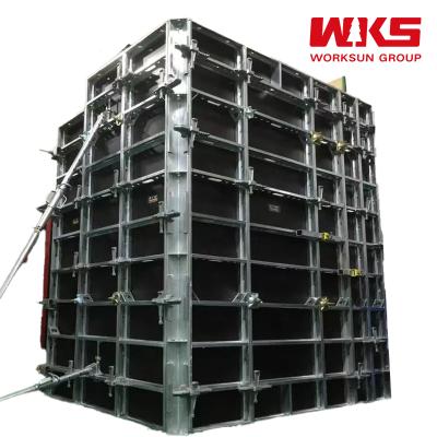 China Modular Metal Formwork System Corrosion Resistant Formwork For Beams Columns And Slabs for sale