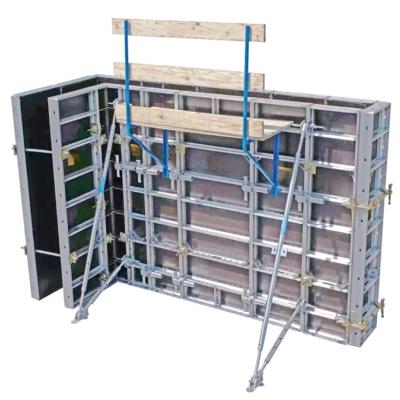 China Reusable Aluminum Frame Formwork 400x2400mm Aluminium Formwork Construction For High Rise Building for sale