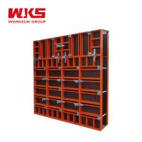 Quality Durable Metal Formwork Panels Customized Modular Formwork System 1200x2400mm for sale