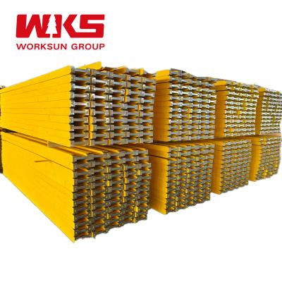 China 200mm Height Timber Props Formwork Yellow Timber Formwork For Concrete Slab for sale