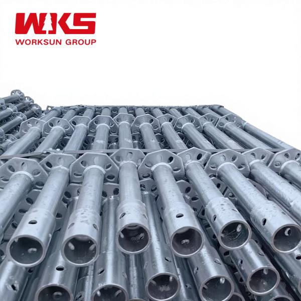Quality Hot Dip Galvanized Ring Lock Scaffold Stable Scaffold For Construction And Maintenance for sale